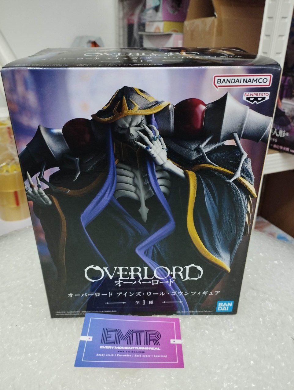 Banpresto Overlord Ainz Ooal Gown Figure – EMT & R Yorozuya Service